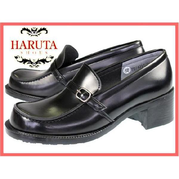 HARUTA 4711 ハルタ レディース ローファー 黒 (ブラック) 3E : シューズベース Yahoo! JAPAN店 - 通販 - Yahoo!ショッピング