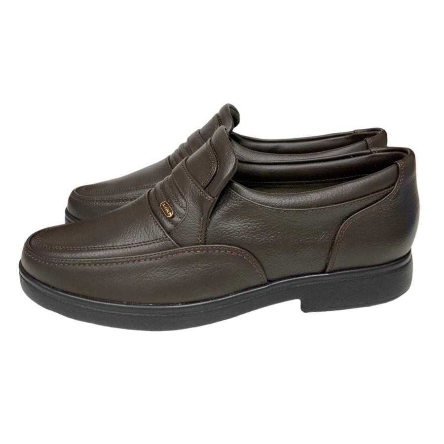 コンフォートシューズ After Golf アフターゴルフ 9802 ダークブラウン メンズ 紳士 ビジネス 幅広 4E 超軽量 靴 : シューズDYヤフー店 - 通販 - Yahoo!ショッピング