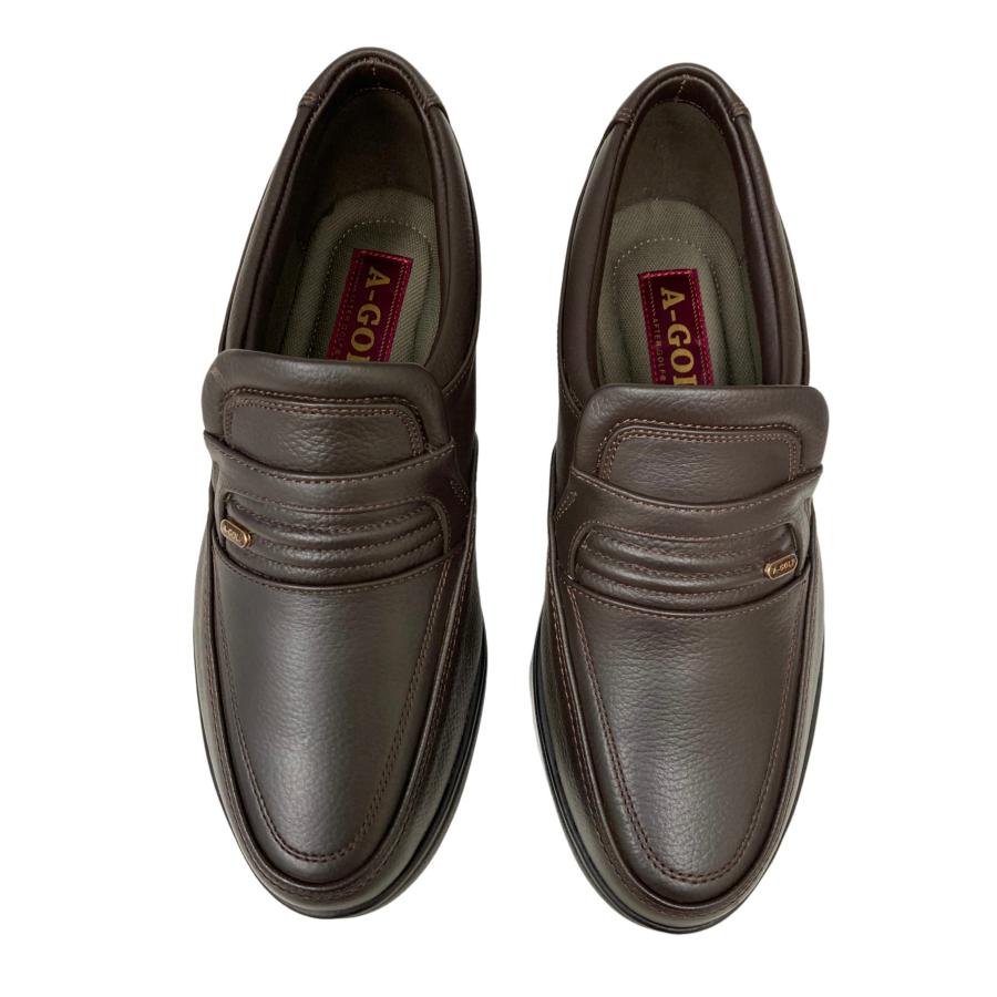 コンフォートシューズ After Golf アフターゴルフ 9802 ダークブラウン メンズ 紳士 ビジネス 幅広 4E 超軽量 靴 : シューズDYヤフー店 - 通販 - Yahoo!ショッピング