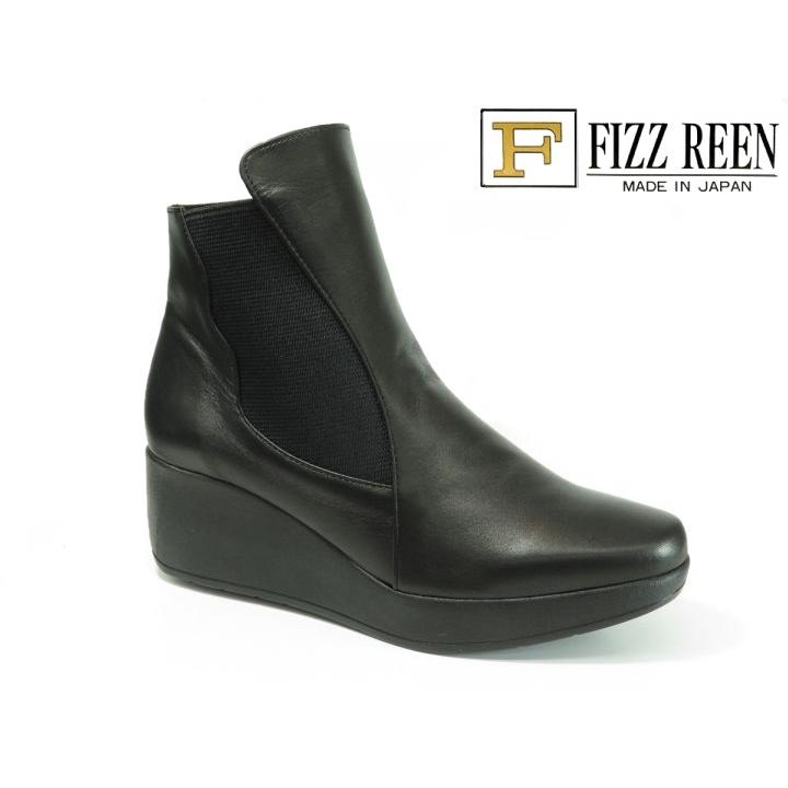 FIZZ REEN No.809 ソフト本革厚底ブーツ 送料無料[黒] :FIZZREEN809BLK:横浜シューズショップカメヤ - 通販 - Yahoo!ショッピング