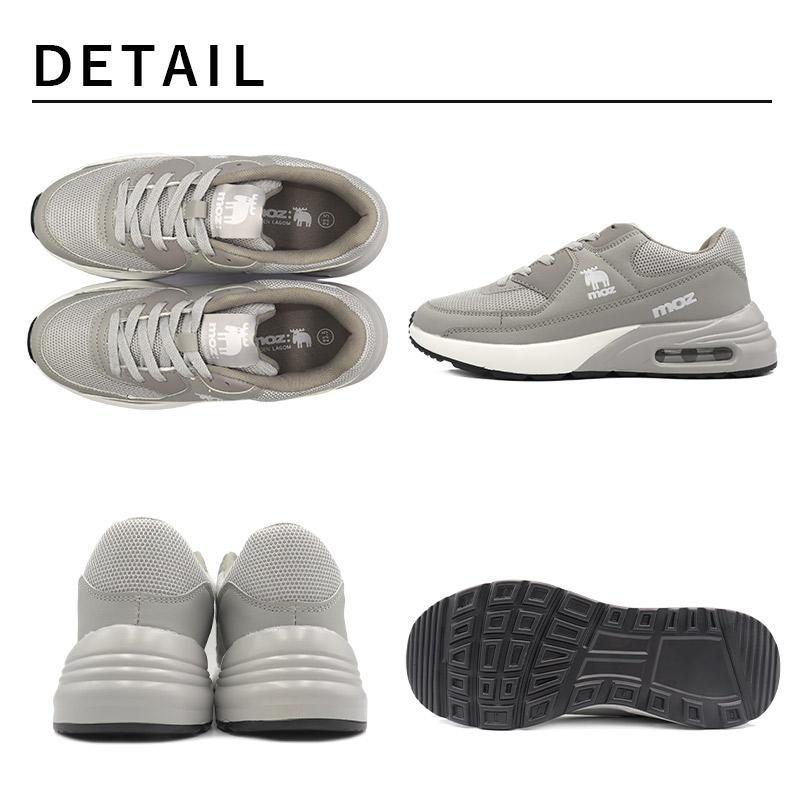 moz スニーカー レディース 厚底 疲れない 軽量 歩きやすい おしゃれ モズ 白 黒 ウォーキング MZ3367 : シューズストア リオデート mens - 通販 - Yahoo!ショッピング