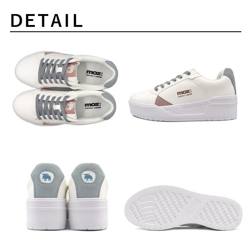 レディース スニーカー 軽量 厚底 疲れない 歩きやすい moz モズ 靴 おしゃれ 白 黒 MZ25151 30代 40代 50代 : mz25151 : シューズストア リオデート ...