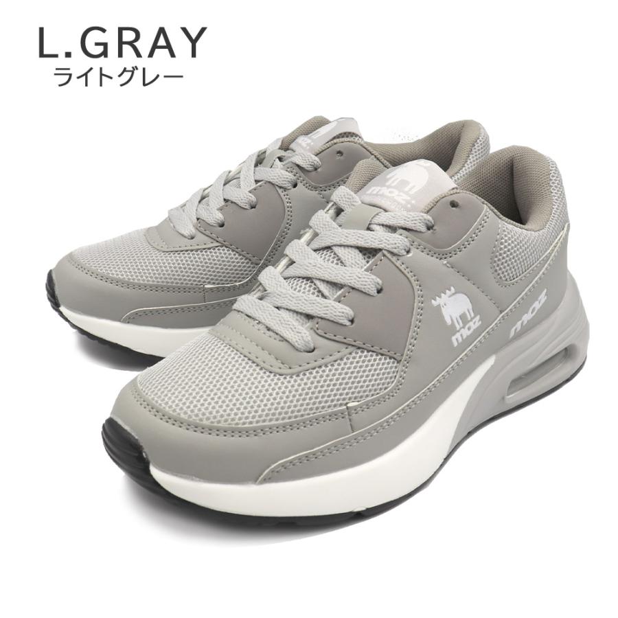 moz MOZ モズ レディース スニーカー MZ3367 エアークッション 厚底 ローカット : シューズストアLuckStock - 通販 - Yahoo!ショッピング