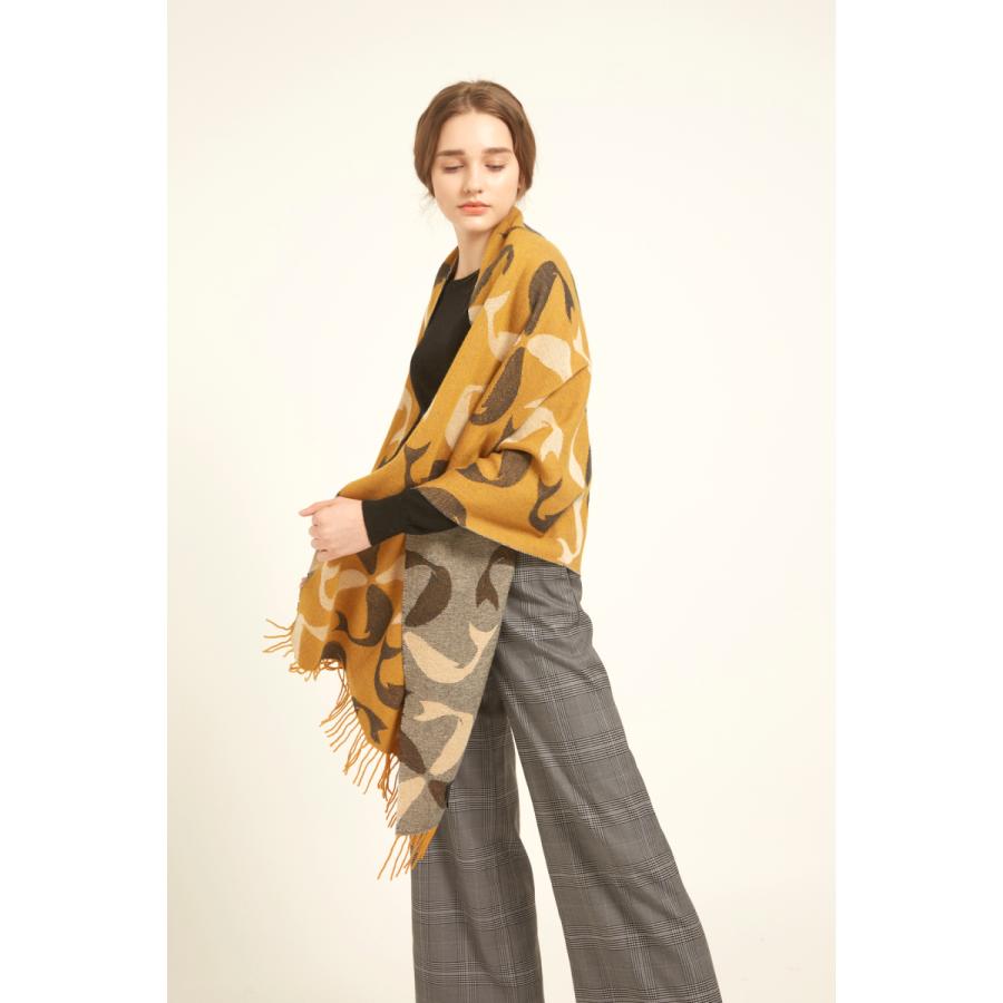 SHOKAY（ショーケイ）YUSHUハイランドショール(イエロー/インディゴ/オフホワイト) : ac-sh-yh-sfinal ...