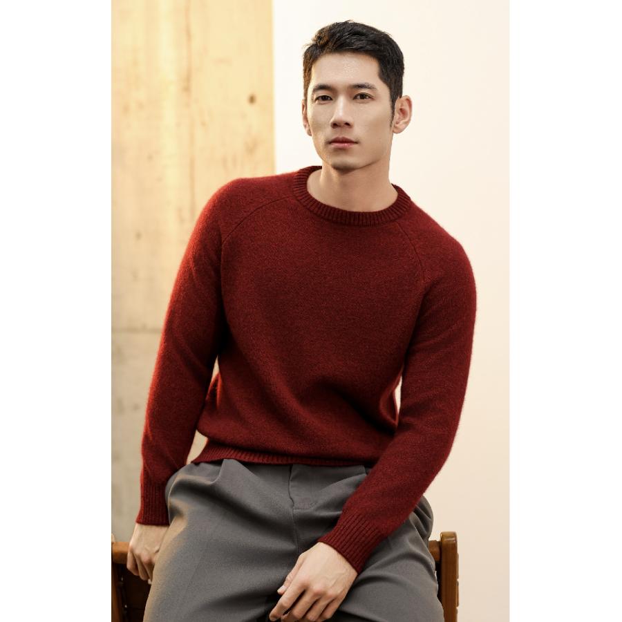 SHOKAY（ショーケイ) シャンバラ・クルーネック(ワイン、ヤク100％) : SHOKAY - 通販 - Yahoo!ショッピング