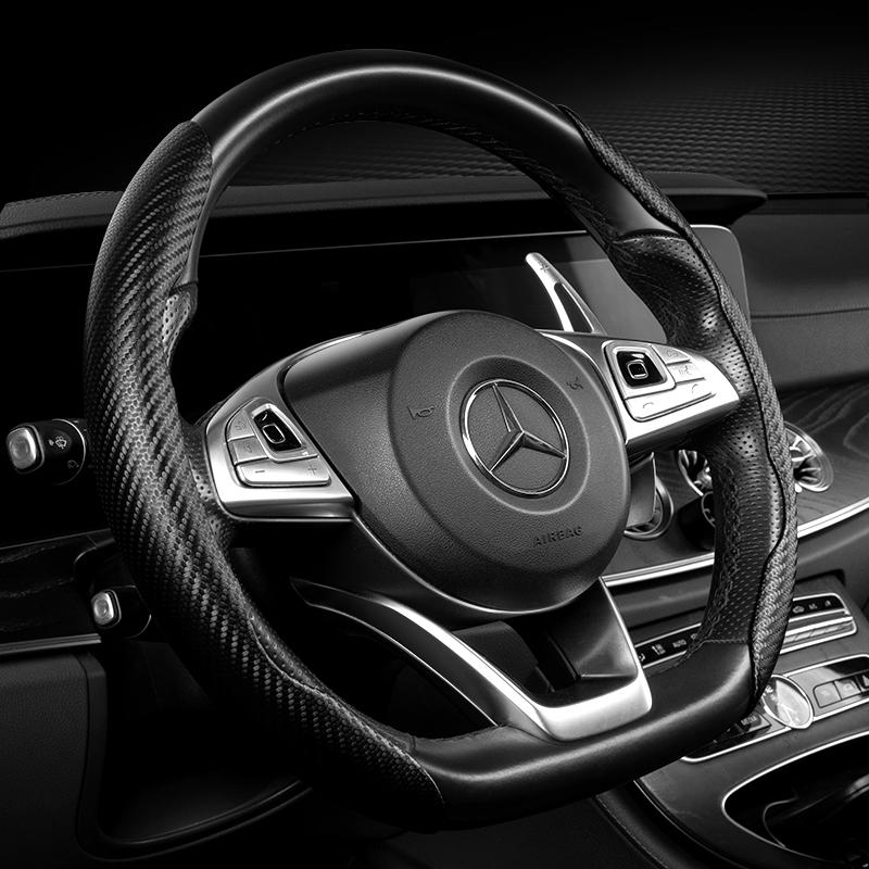 E-POWER ノートE12/E13 日産用ハンドルカバー 車用ステアリング カバー 本革パーツ キズ防止 汚れ防止滑り防止 ハンドル TPU カーボン調 保護カバー : Shoken商事 ...