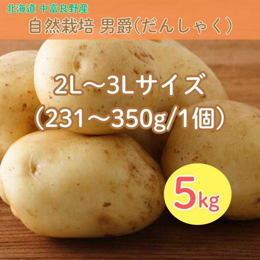 【訳あり】北海道中富良野産 規格外 自然栽培じゃがいも(男爵芋)5kg 2L〜3Lサイズ : 食ライフストア - 通販 - Yahoo!ショッピング