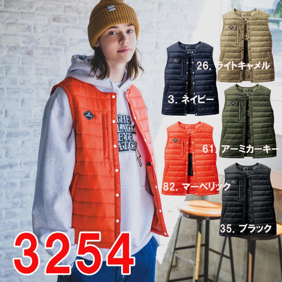 バートル ベスト 3254 M〜XL : 3254-m-xxl : 職人ジャパン - 通販 - Yahoo!ショッピング