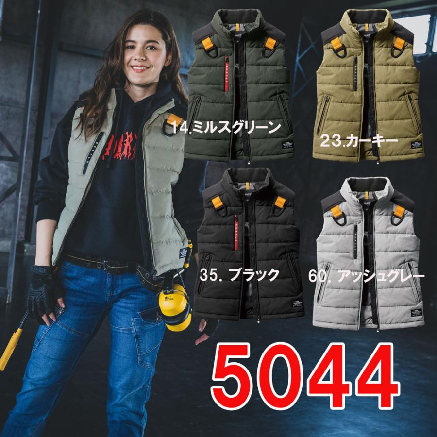 BURTLE バートル BURTLE 防寒ベスト 5044 XXL : 職人ジャパン - 通販 - Yahoo!ショッピング
