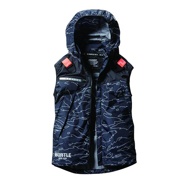 BURTLE（バートル） BURTLE AC1194 ACフーディベスト（ユニセックス）S-XL : 職人ジャパン - 通販 - Yahoo!ショッピング