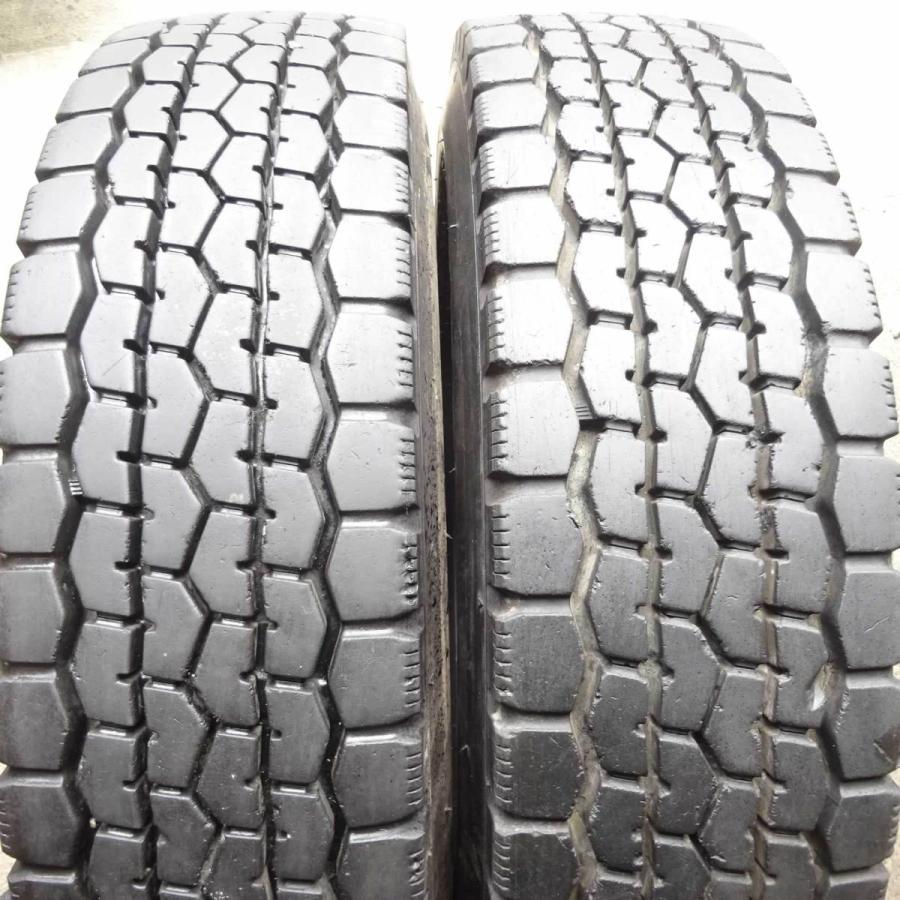 DUNLOP 225/80R17.5 123/122 LT ミックスタイヤ 4本SET ダンロップ DECTES SP670 SNOW ...