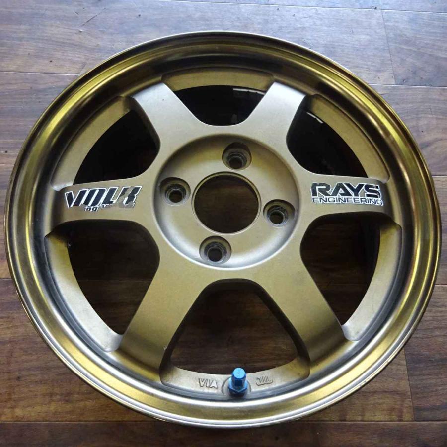 アルミ RAYS TE37C 14×5J 2本SET PCD100mm +35 ハブ径65mm : 庄内タイヤ - 通販 - Yahoo!ショッピング