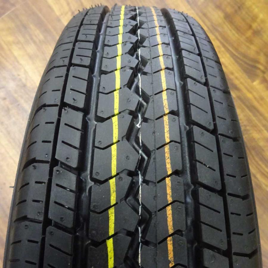 TOYO TIRES（トーヨータイヤ） 145R12×4J 6PR LT サマータイヤ＆鉄 4本SET トーヨー V-02e 2021年製 ...