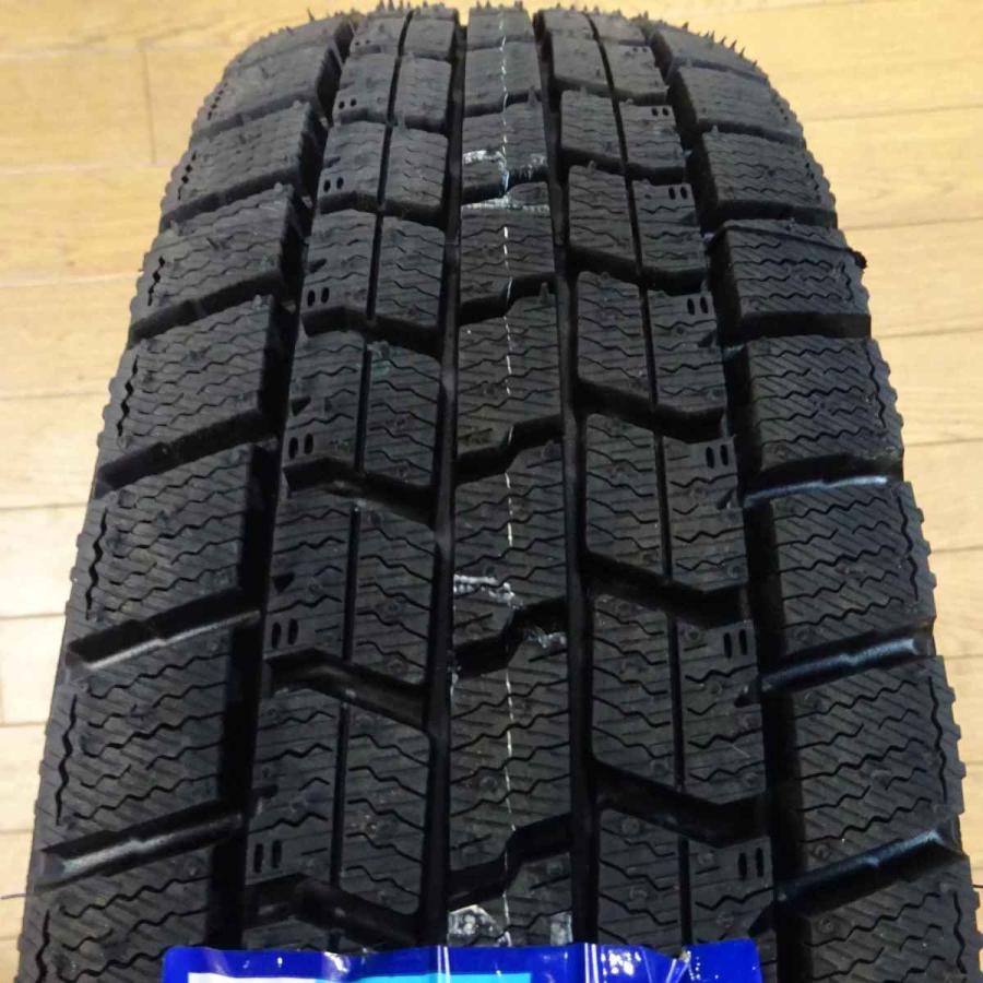 155/65R14×4.5J 75Q スタッドレスタイヤ＆鉄ホイール 4本SET グッドイヤー アイスナビ 7 2021年製 : a7539 ...