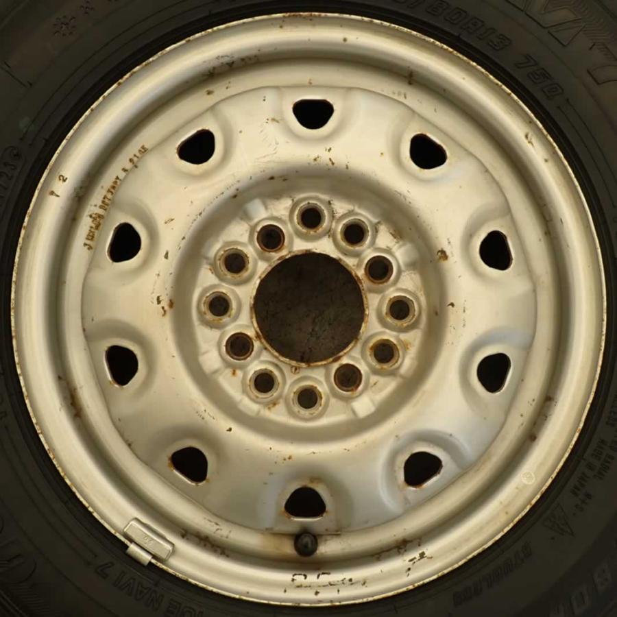 アイスナビ 冬 新品 2023年製 4本SET 会社宛 送料無料 145/80R13×4J 75Q グッドイヤー 7 NO,D2393 ...