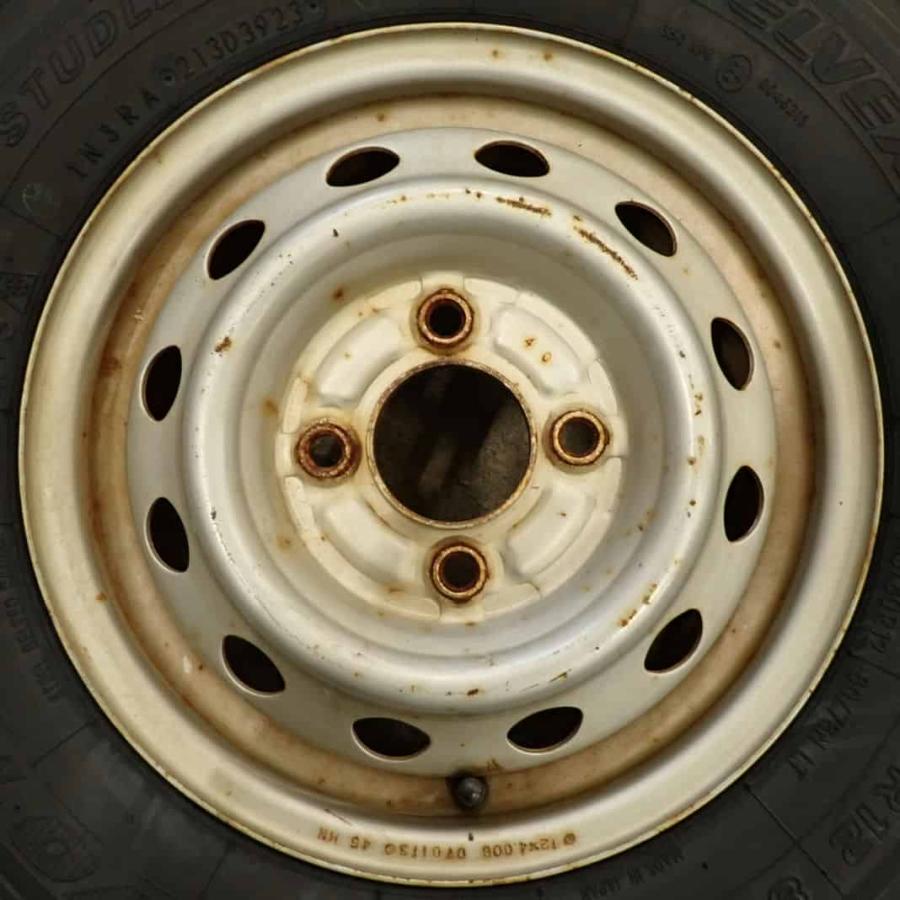 冬 新品 2023年製 4本SET 会社宛送料無料 145/80R12×4J 80/78 LT トーヨー DELVEX 935 スチール 軽 ...