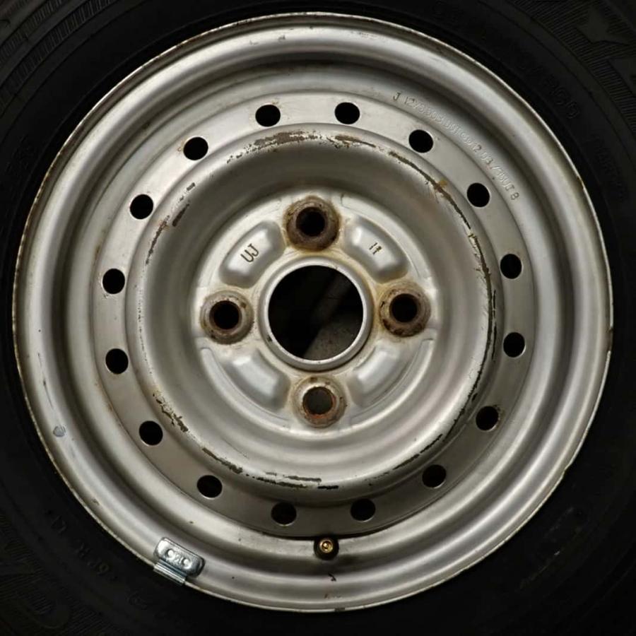 冬 新品 2022年製 4本SET 会社宛 送料無料 145R12×4J 6PR LT グッドイヤー アイスナビ カーゴ NO,D4048 ...