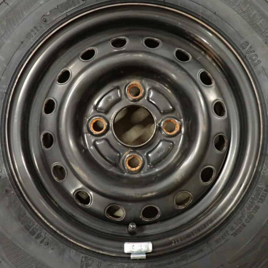 WINTER MAXX 冬 新品 2024年製 4本SET 会社宛 送料無料 145R12×4J 6PR LT ダンロップ SV01 スチール 軽トラック 軽バン 特価 NO,D5510-1 ...