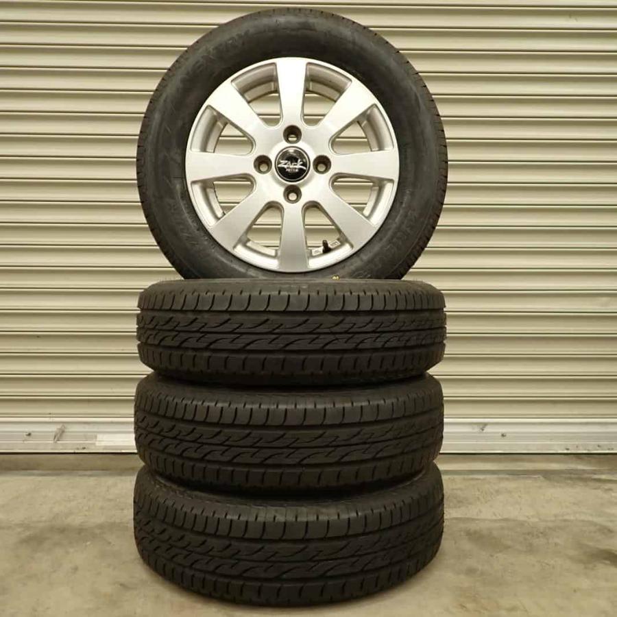夏 新品 2022年製 4本SET 会社宛 送料無料 155/70R13×4J 75S ブリヂストン ECOPIA ネクストリー NO ...