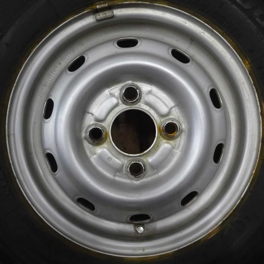 BRIDGESTONE 冬4本SET 会社宛 送料無料 145/80R12×4J 80/78 LT ブリヂストン W300 2021年製 NO ...