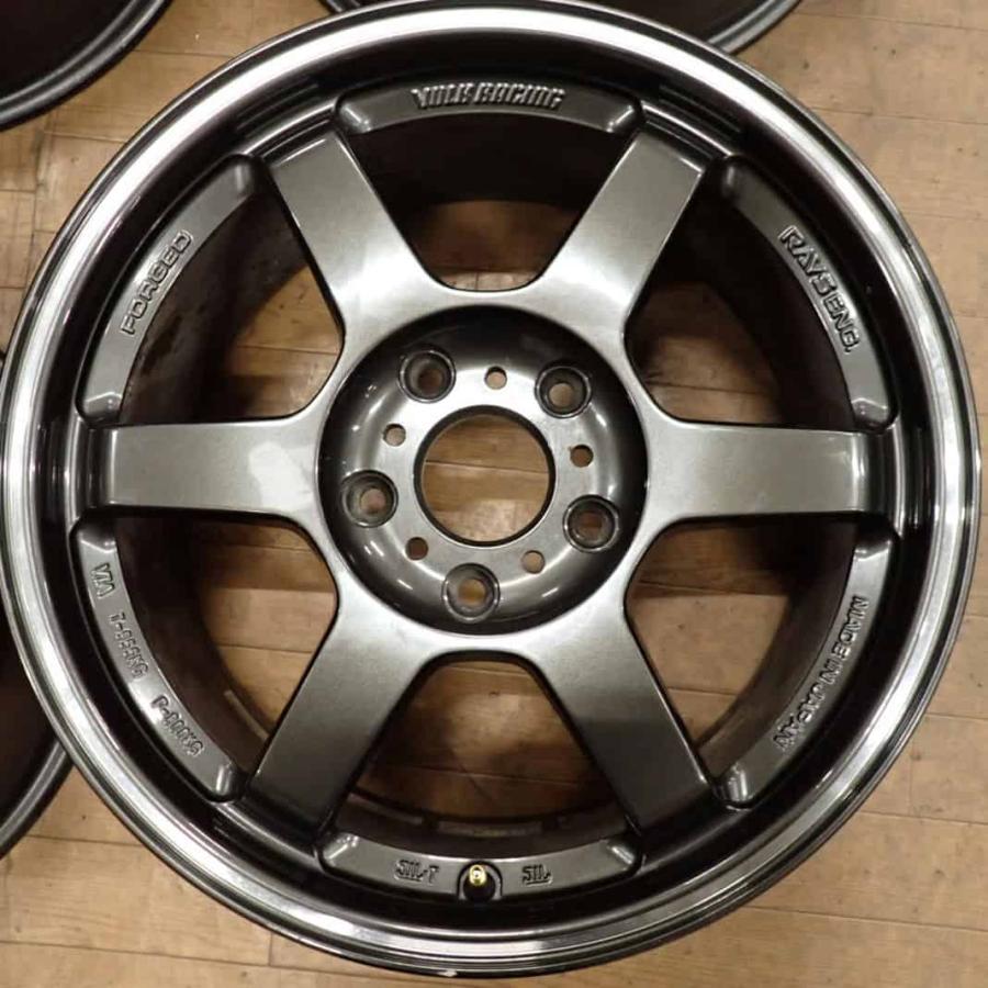 4本SET 会社宛 送料無料 18×8.5J RAYS VOLKRACING ボルクレーシング TE37 RT FP アルミ 5穴 PCD ...