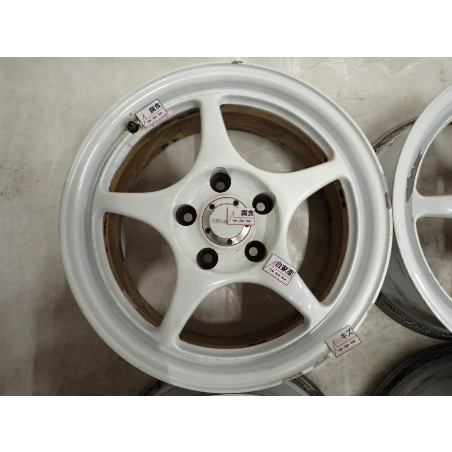 4本SET 会社宛送料無料 16×7J エンケイ RP02 アルミ 5穴 PCD 114.3mm +43 ハブ径73mm クラウン マークX ...