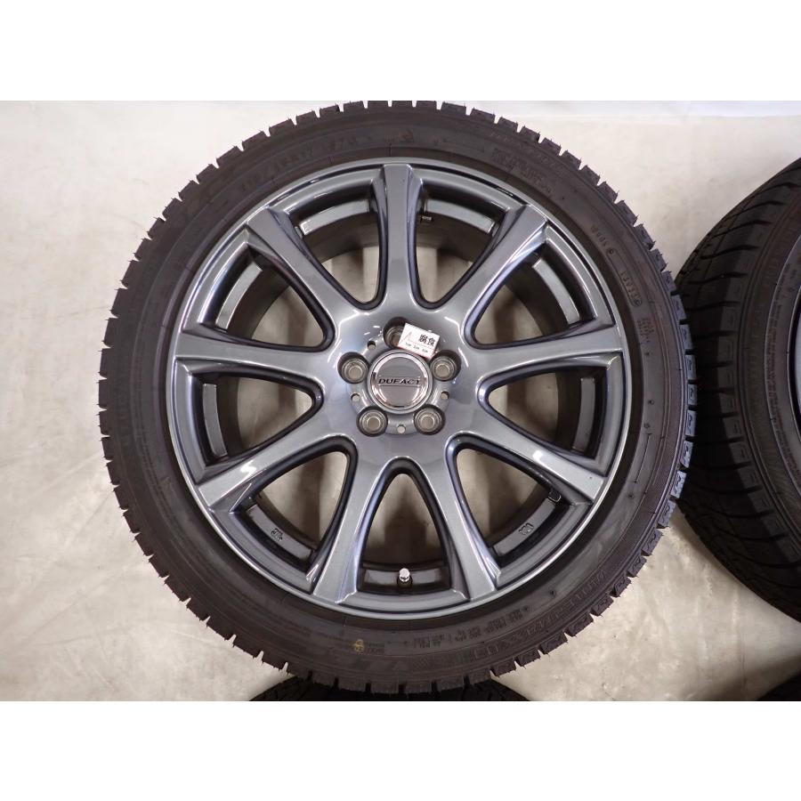 WINTER MAXX 冬4本SET 会社宛 送料無料 215/45R17×7J 87Q ダンロップ WM03 2020年製 アルミ プリウス ウィッシュ レガシィ 特価 NO,F4268 ...