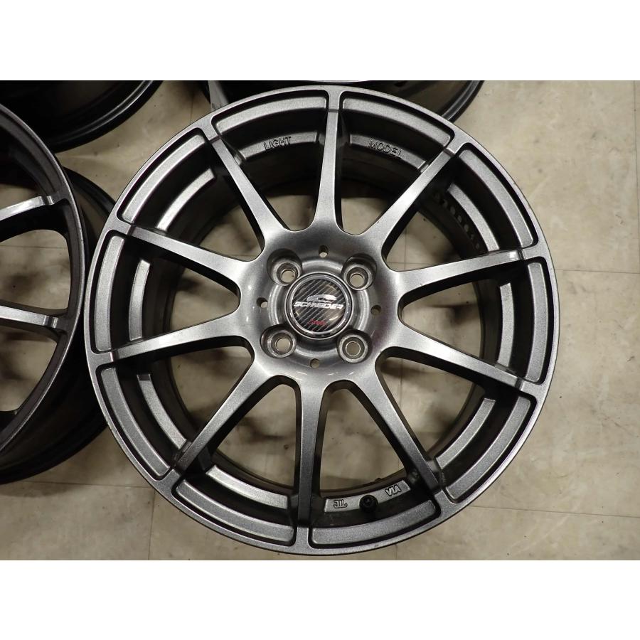 4本SET 会社宛 送料無料 16×6J 社外 汎用 アルミ ホイール 4穴 PCD100mm +43 ハブ径67mm アクア ヴィッツ ...