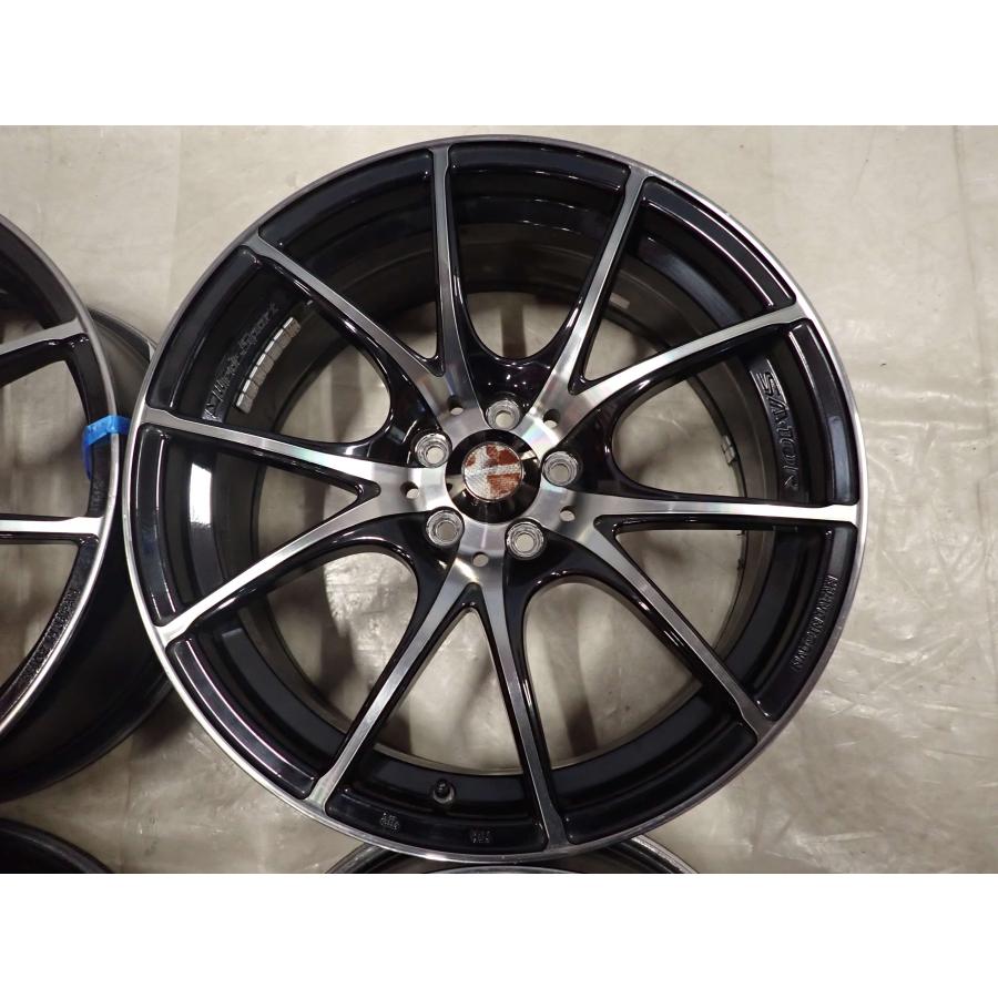 DSX 4本SET 会社宛 送料無料 18×7.5J WED Ssport スポーツ SA-10R アルミ 5穴 PCD 100mm +45 ...