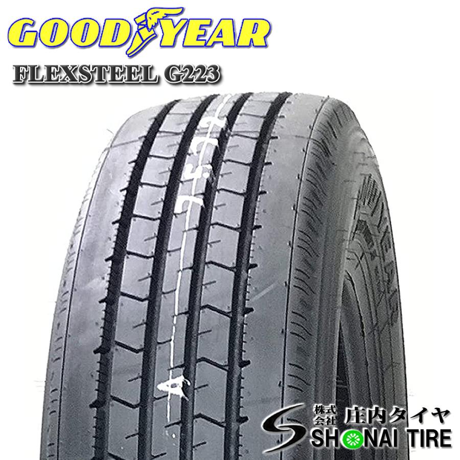 グッドイヤー 在庫要確認 会社宛 送料無料 FLEX STEEL G223 205/75R16 113/111 LT 夏 リブタイヤ 1本価格 小型トラック 舗装路 NO,GY025-1 ...