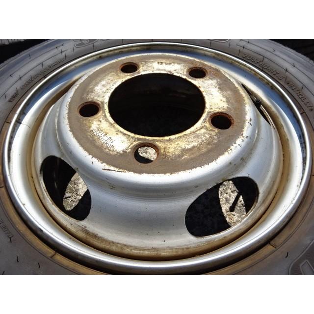 DUNLOP ダンロップ SPLT33 205/80R17.5 114/112 LT SUMMER 6本価格 TOPY スチールホイール付 ...