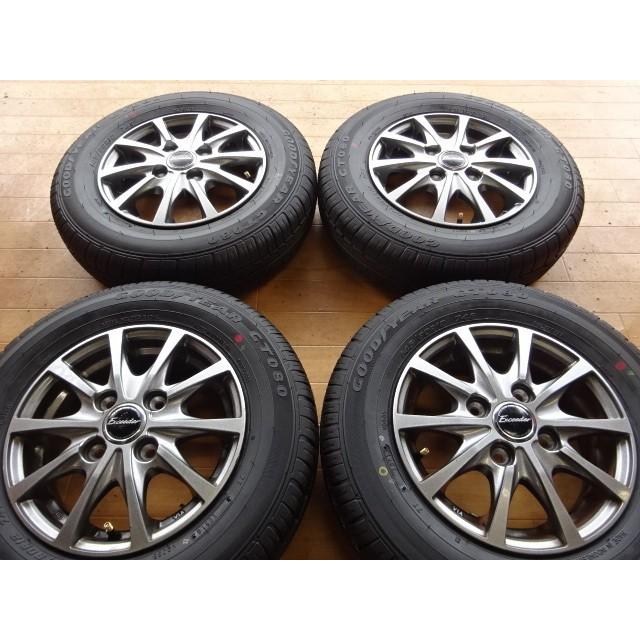 グッドイヤー GT080 145/80R12 74S 2018年製 SUMMER 4本価格 アルミホイール付き :m68:庄内タイヤ - 通販 ...