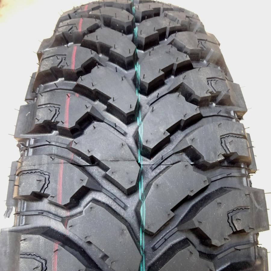 会社宛て配送で送料無料 225/75R16 マッドタイヤ Comforser製 CF3000 M/T 2021年製造 OWL 4本価格 ...