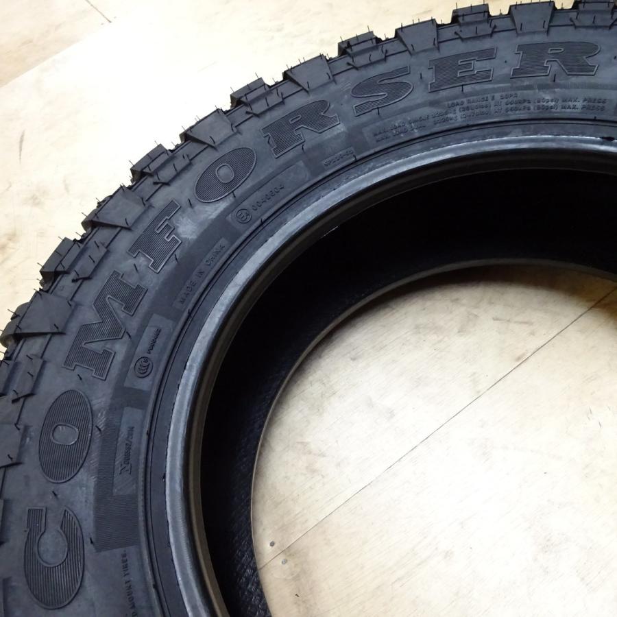 会社宛て配送で送料無料 225/75R16 マッドタイヤ Comforser製 CF3000 M/T 2021年製造 OWL 4本価格 ...