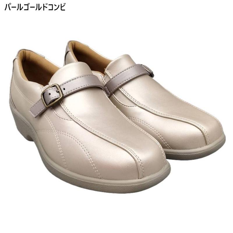 TOPAZ 3E 幅広 ワイド トパーズ レディース スリッポン 靴 シューズ カジュアル おしゃれ コンフォート 軽量 軽い 防滑 外反母趾 歩きやすい サイドゴア ミセス 2404 ...