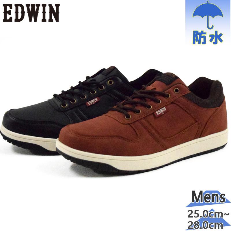EDWIN（エドウィン） メンズ EDW-7975 EDW7975 スニーカー 靴 シューズ カジュアル 防水 防滑 ローカット おしゃれ 7975 : SPORTS UNIVERSAL ...