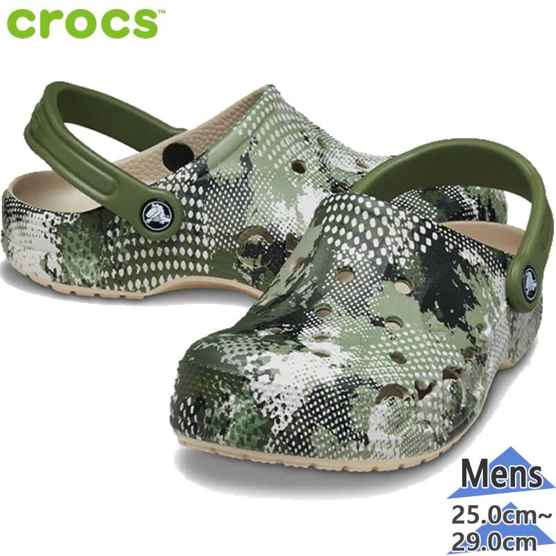 crocs（クロックス） メンズ BAYA SEASONAL PRINTED CLOG バヤ サンダル 靴 シューズ クロッグ 206230 ...
