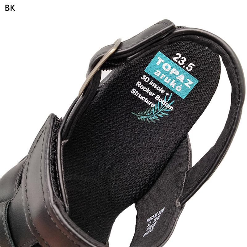 TOPAZ 3E 幅広 ワイド トパーズ レディース トパーズアルコ aruko サンダル 靴 シューズ コンフォート 3D構造 柔らかい 歩きやすい 軽量 抗菌 防臭 2334A ...