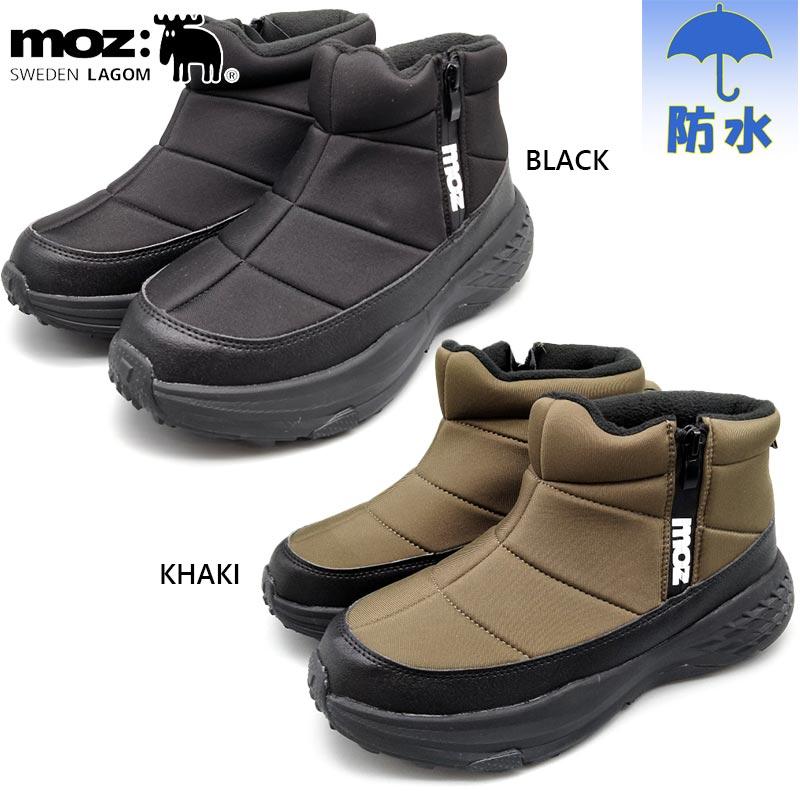 moz モズ 紳士 メンズ 厚底サンドファスナーブーツ ブーツ 靴 シューズ スノーブーツ 防水 防寒 防滑 フリース 冬 雪 雨 4680 : SPORTS UNIVERSAL - 通販 ...