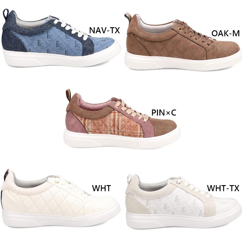 ELLE SPORT 3E 幅広 ワイド エルスポーツ レディース インヒールレースアップスニーカー スニーカー 靴 シューズ インヒール 軽量 通勤 通学 おしゃれ カジュアル ...