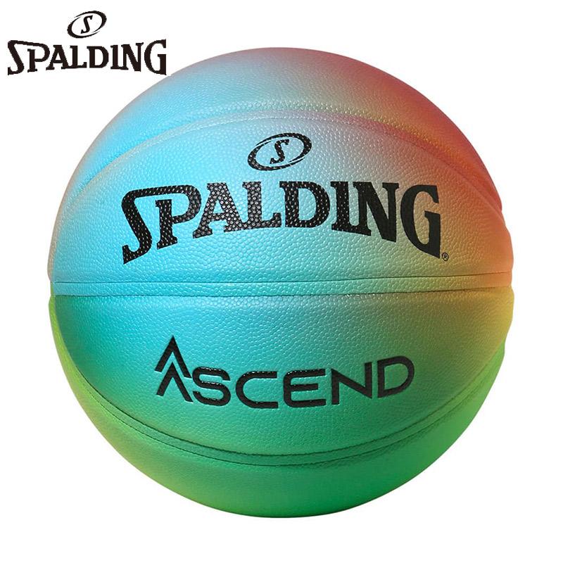 SPALDING 7号球(男子一般用) スポルディング スポーツ メンズ アセンド ブライトレインボー コンポジット バスケットボール アクセサリー 合成皮革 77-356Z : SPORTS ...