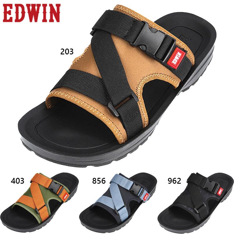 EDWIN エドウィン サンダル メンズ サンダル 靴 シューズ スポサン スポーツサンダル スポーティー おしゃれ レジャー デイリー使い 海 水遊び EW5111 : SPORTS ...
