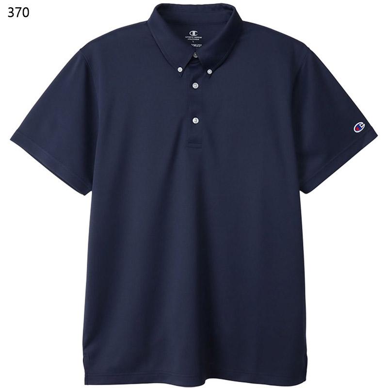 Champion チャンピオン メンズ BD POLO アパレル ポロシャツ 半袖 吸汗速乾 抗菌・防臭 C3-XS397 : SPORTS ...