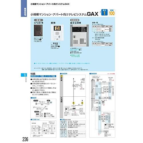 GAM-2MK アイホン GAXカラーモニター付親機（電気錠ボタン付） : ショップオールデイ - 通販 - Yahoo!ショッピング