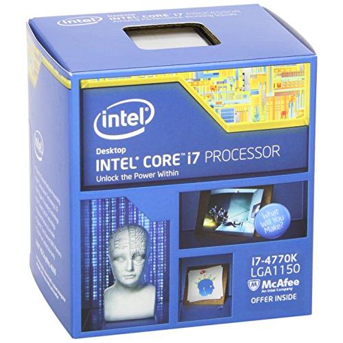 Intel CPU Core i7 4770K 3.50GHz 8Mキャッシュ LGA1150 Haswell UnLocked BX80646I74770K 【BOX】 : ショップオール ...