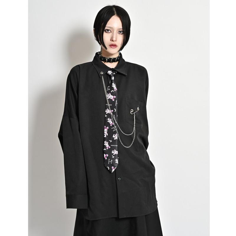 PSYCHO NATION サイコネーション やみウサ総柄ネクタイ付き ダブル