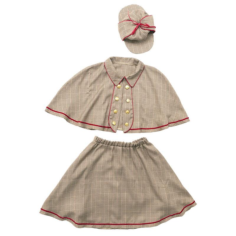 clearstone クリアストーン Clearstone コスプレ 探偵 ハロウィン ガーリーシャーロック レディース フリーサイズ ブラウン[girlysherlock ...