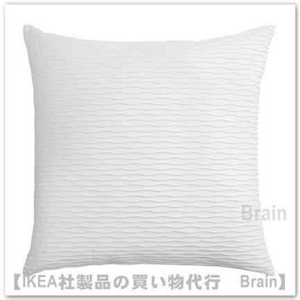 イケア IKEA/イケア VANDEROT/ヴェンデロート クッション50x50 cm ホワイト（304.717.01 ...