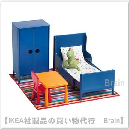 イケア IKEA/イケア HUSET ミニチュア家具 ベッドルーム（702.922.60/70292260） : SelectShop Brain - 通販 - Yahoo!ショッピング