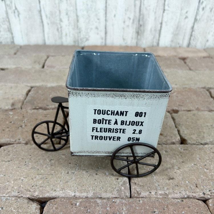 植木鉢・おしゃれ・テラコッタ アイアンリメイクポット UN110-170 W10.5cm x H13cm :UN110-170:植木鉢とテラコッタの専門店 鉢人 - 通販 - Yahoo!ショッピング